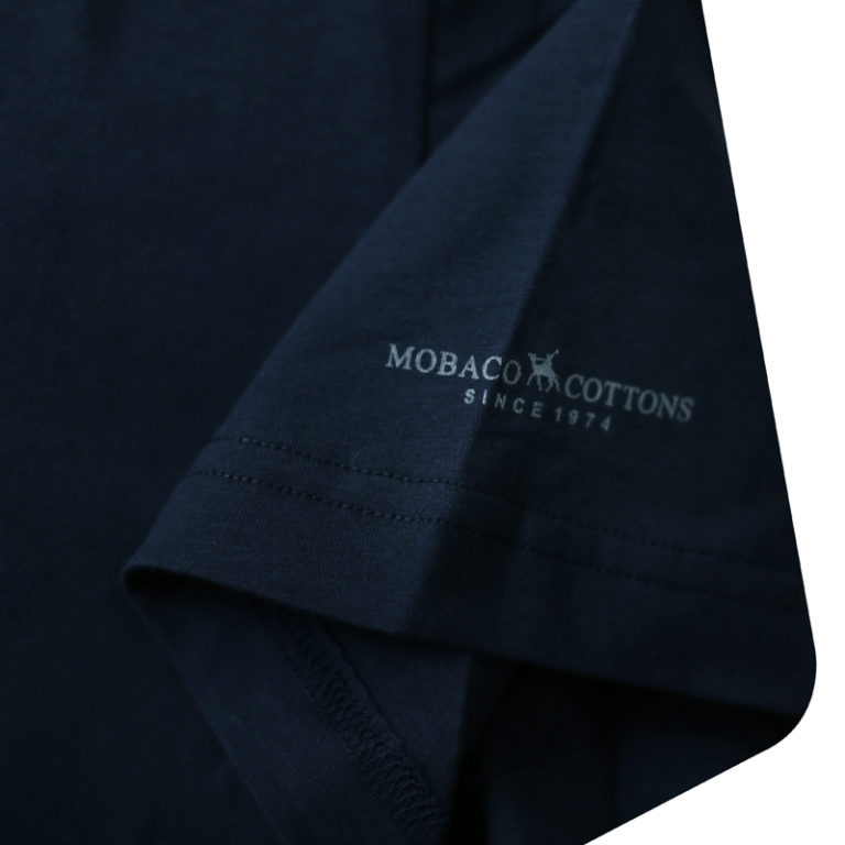 V-Neck Cotton T-Shirt - Mobaco