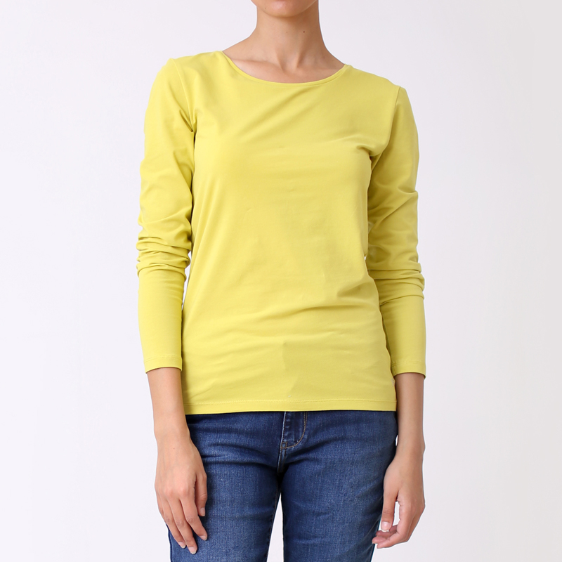 Stretch Jersey Long Sleeve T-Shirt - Mobaco