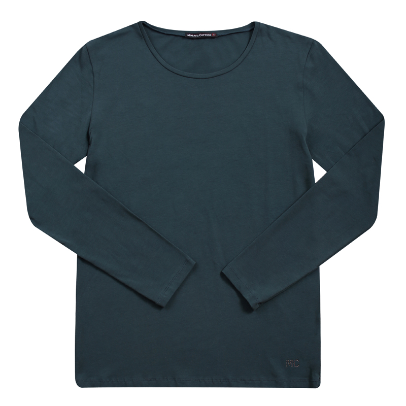 Stretch Jersey Long Sleeve T-Shirt - Mobaco