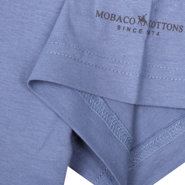 Round Neck Cotton T-Shirt - Mobaco