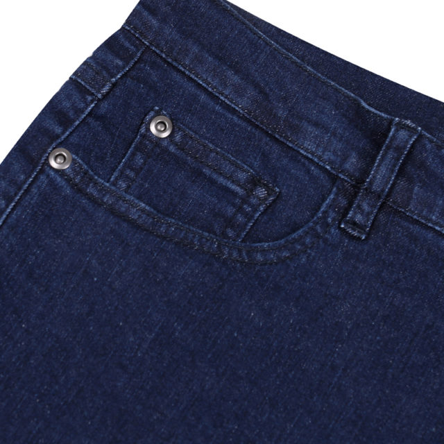 Classic Fit High Rise Denim - Mobaco
