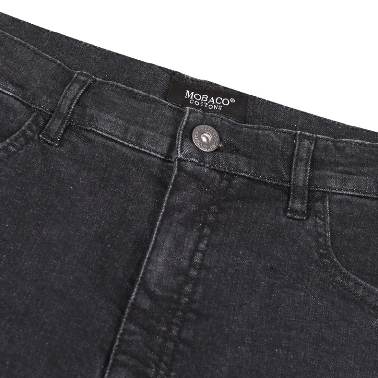 Classic Fit High Rise Denim - Mobaco