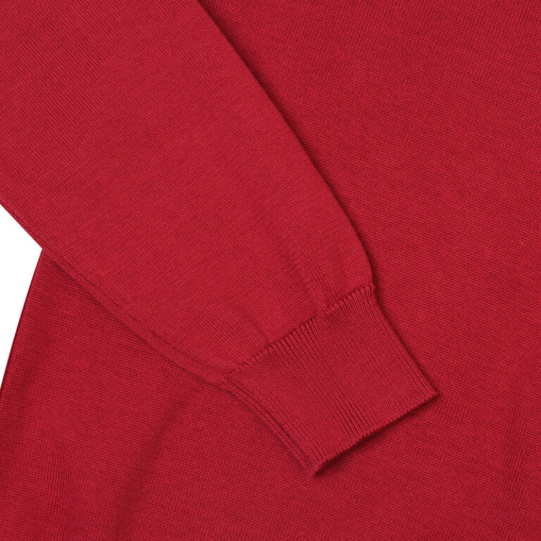 Cotton V-Neck Sweater - Mobaco