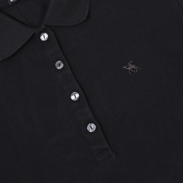 Classic Cotton Long Sleeve Polo - Mobaco