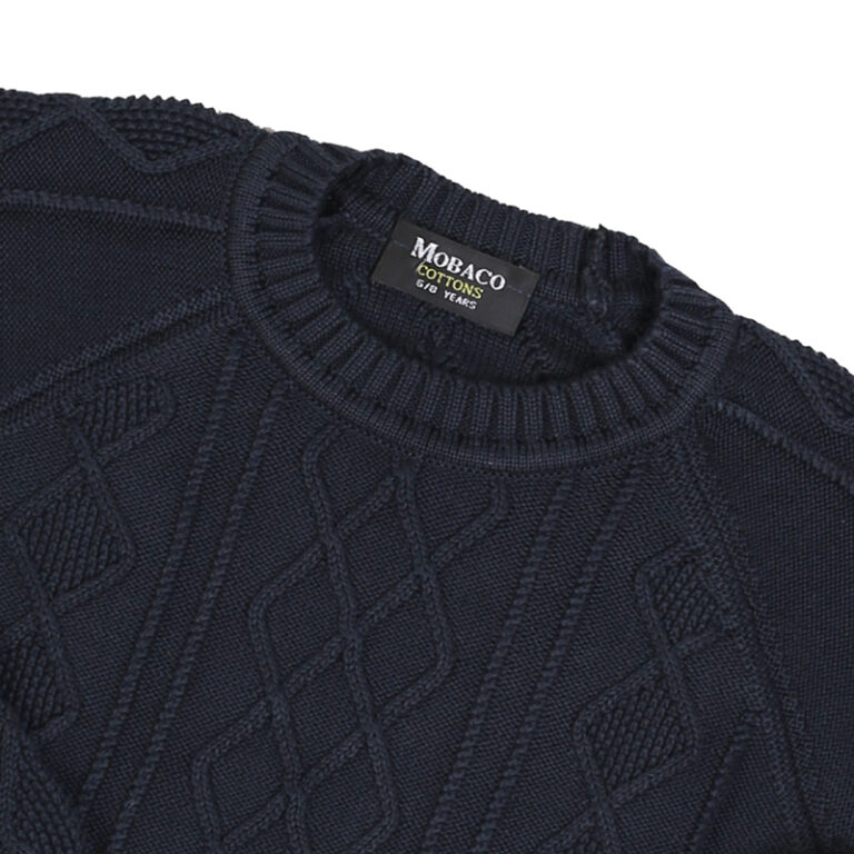 Cable Knit Sweater - Mobaco