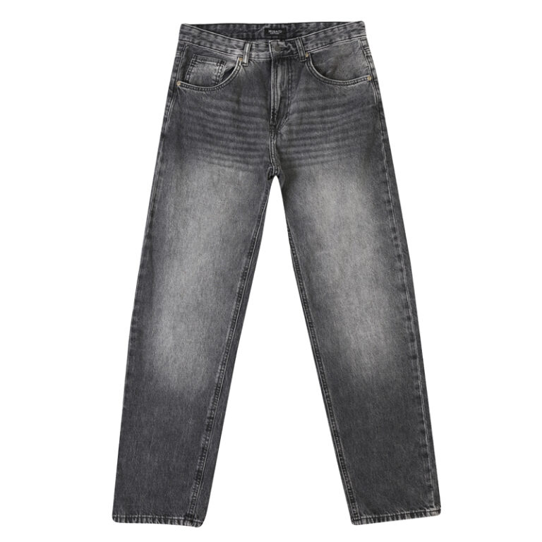 Straight Fit Denim Pants - Mobaco